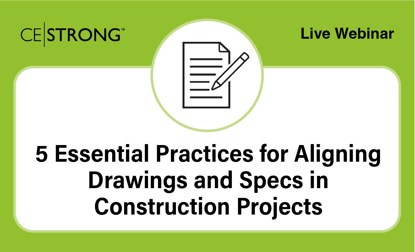 5 Essential Practices for Aligning Drawings and Specs in Construction ...