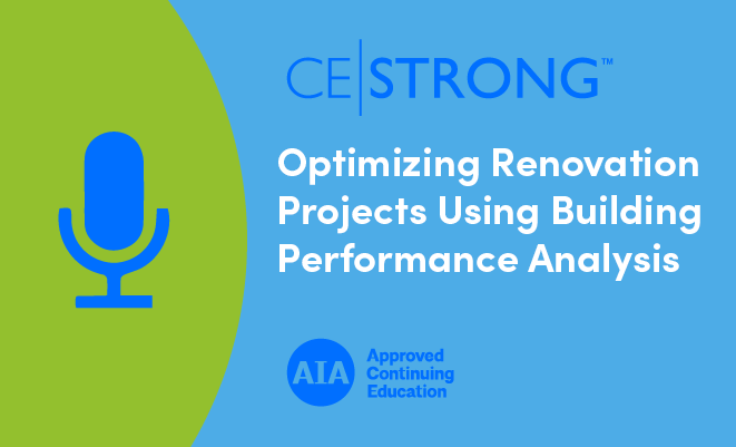 Optimizing Renovation Projects Using Building Performance Analysis - CE ...